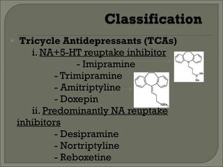 Antidepressent drugs | PPT