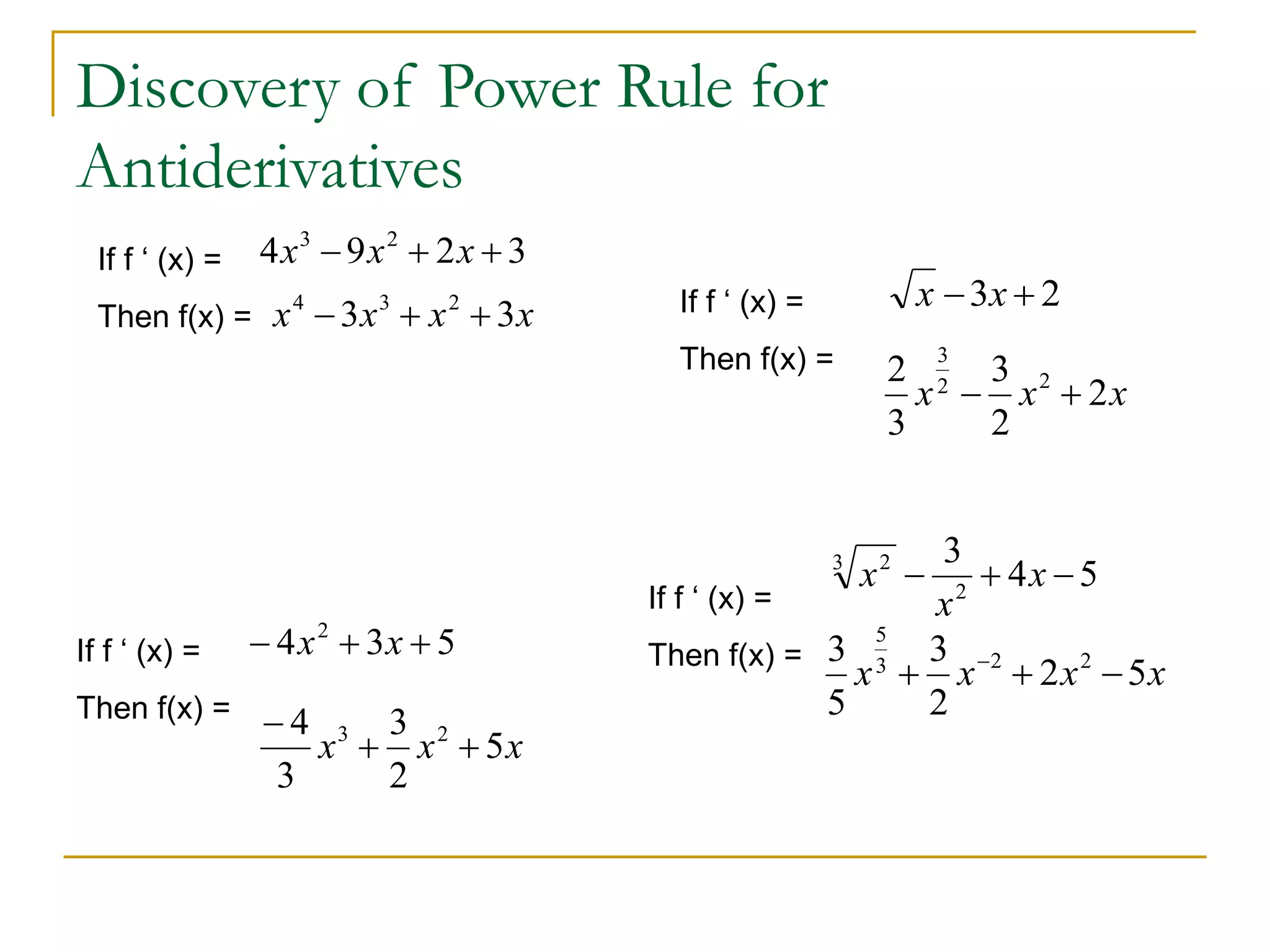 Antiderivatives.ppt