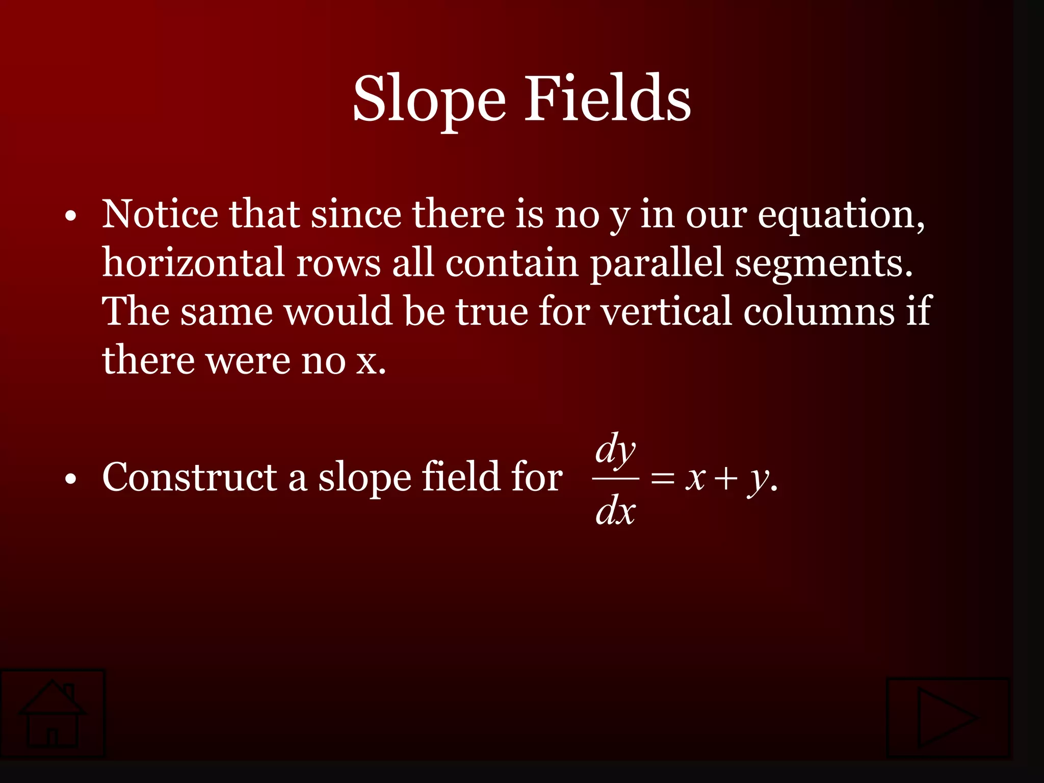 Antiderivatives, Differential Equations, and Slope Fields.ppt