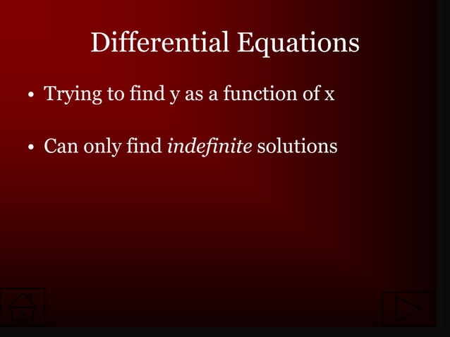 Antiderivatives, Differential Equations, and Slope Fields.ppt
