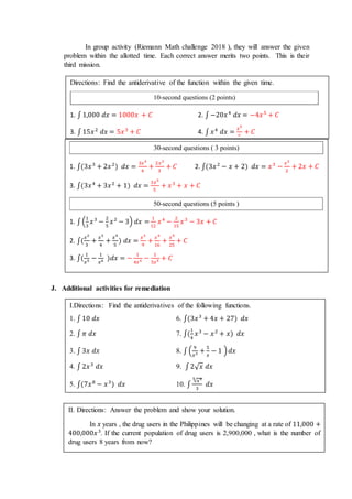 Antiderivatives of alebraic (bkd) | DOCX