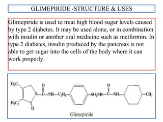 Antidiabetic agents-medicinal chemistry | PPTX