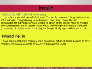 Antidiabetic drug Patho.ppt