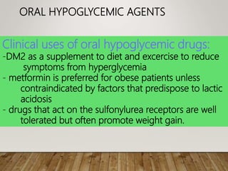Antidiabetic drug Patho.ppt