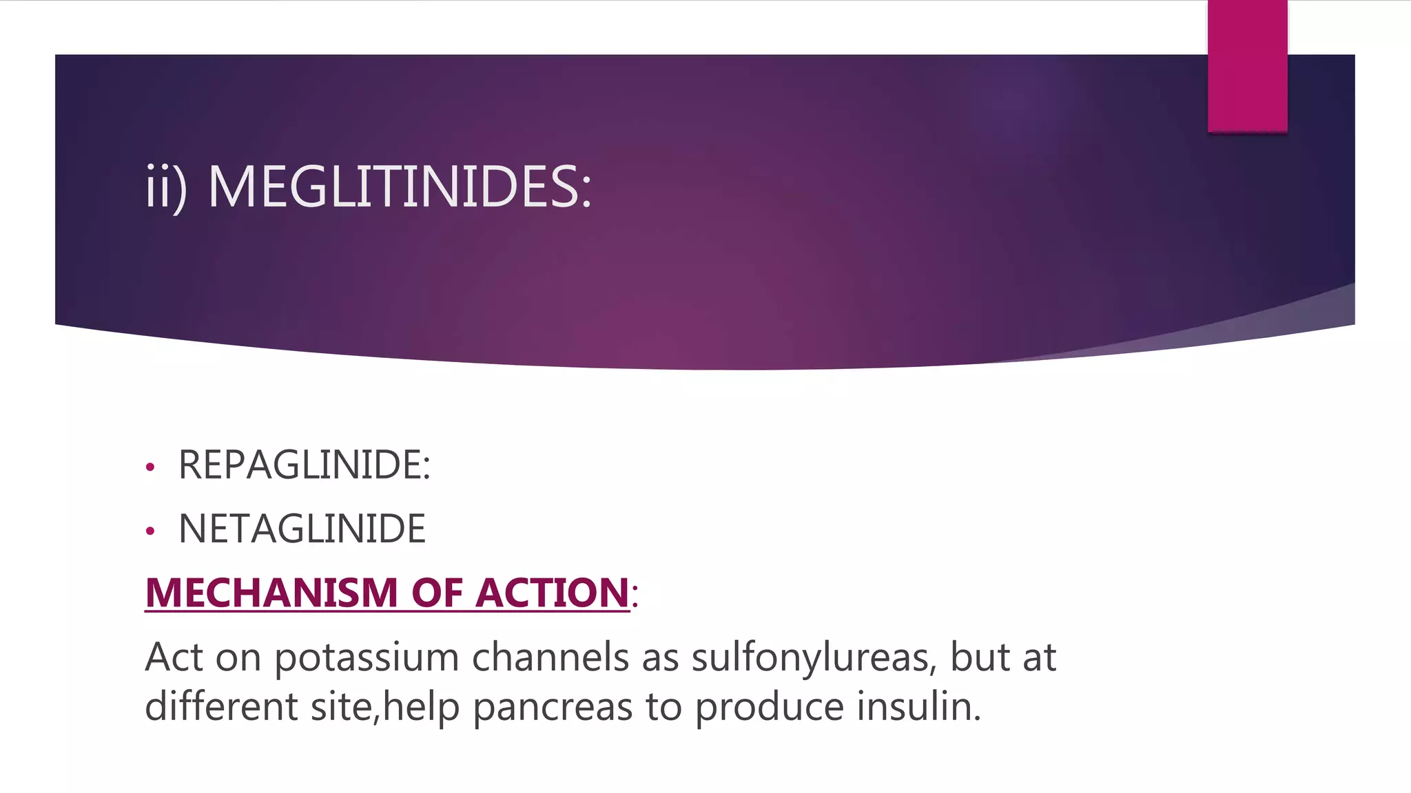 Anti diabetic drugs | PPTX