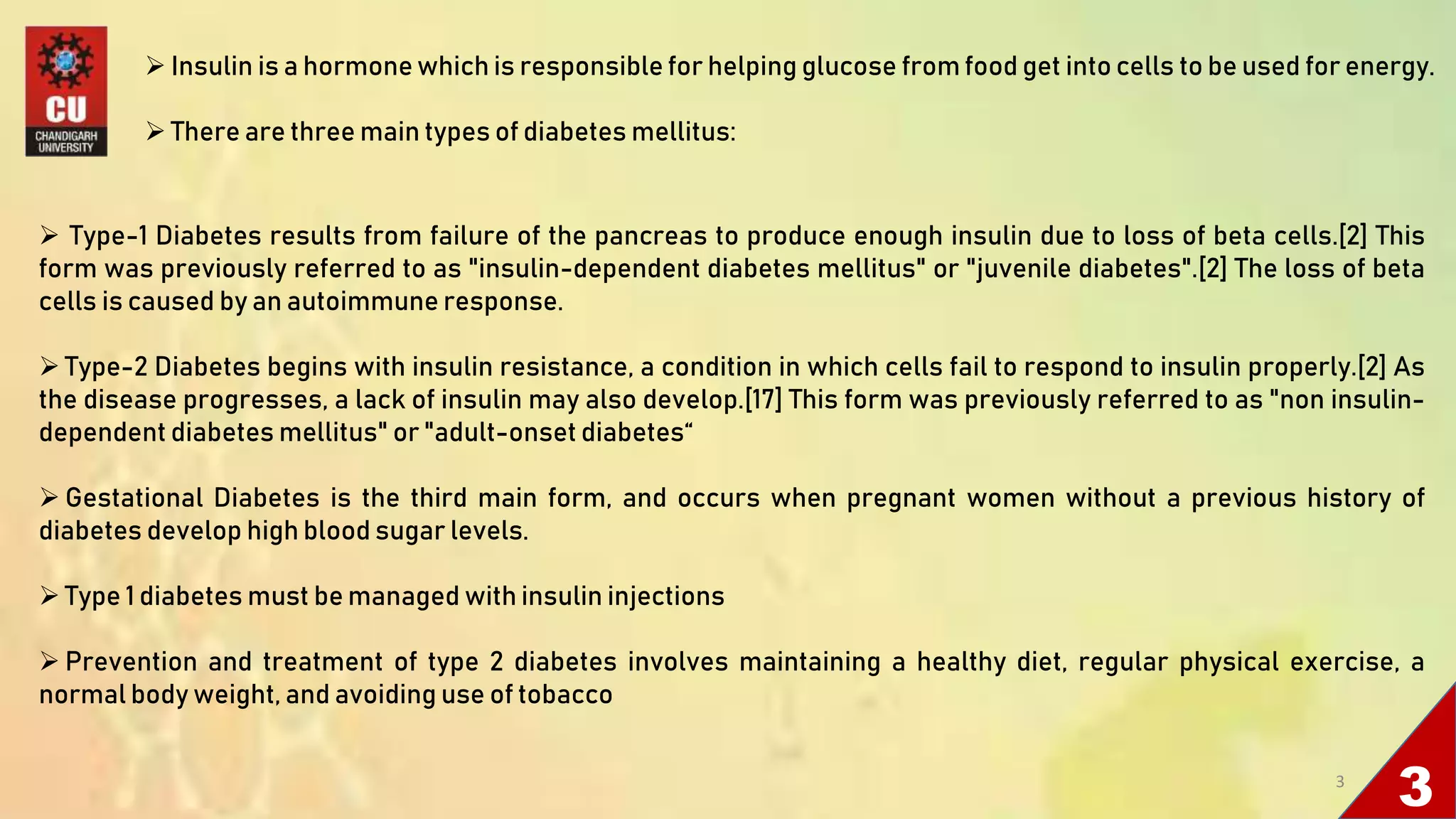 Antidiabetic Activity Of Plant With There Phytoconstituents Slideshare ...