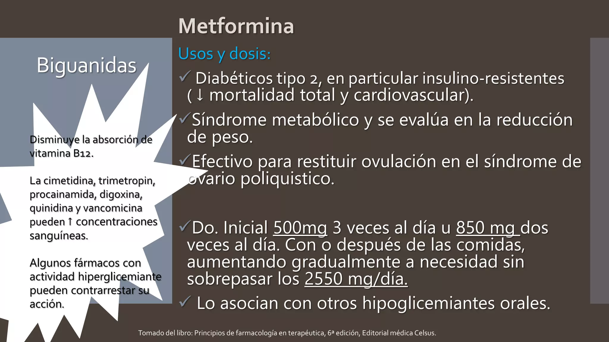 Antidiabéticos - hipoglicemiantes orales | PPTX
