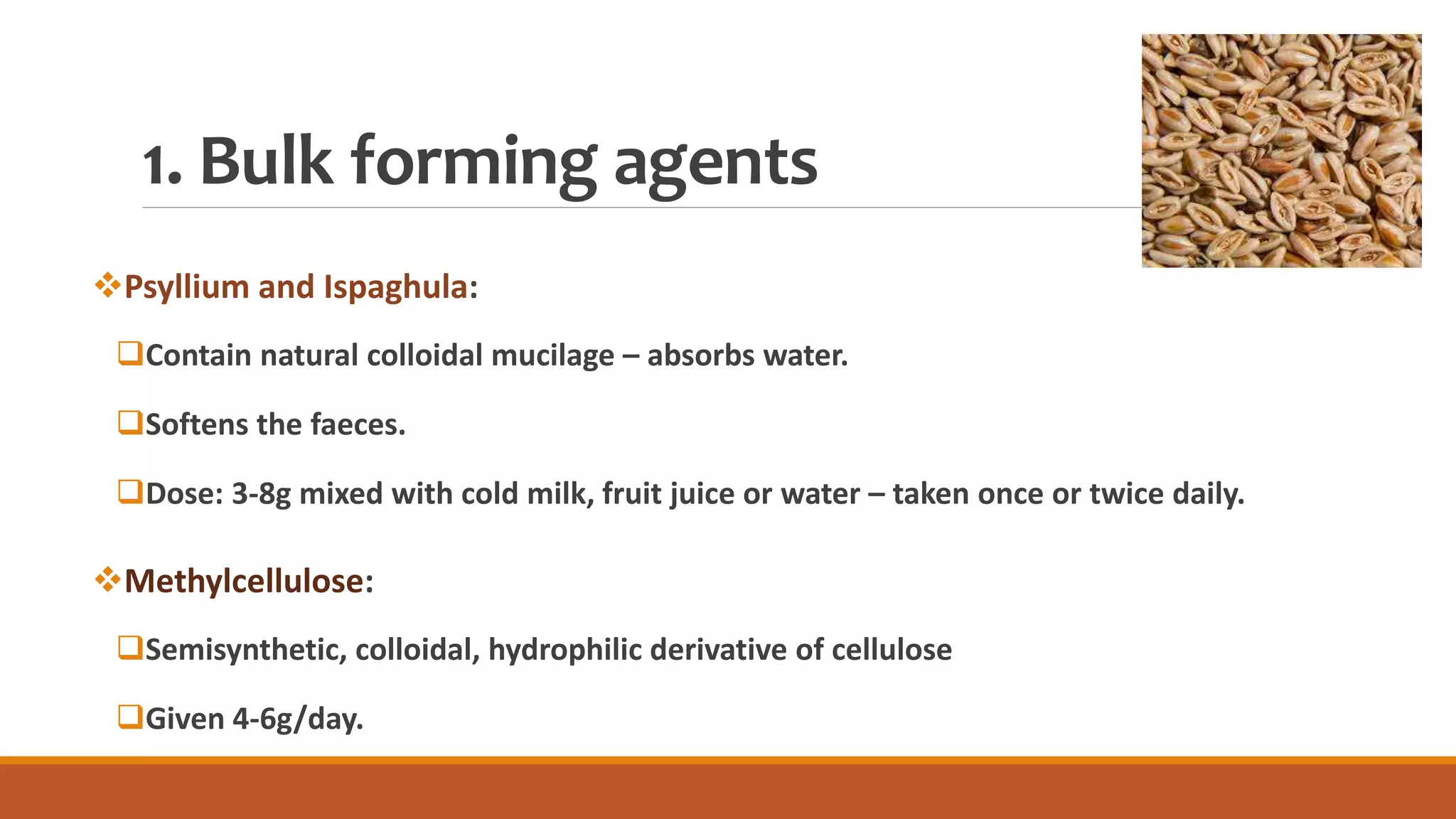 Antidiarrheal agents and Drugs for Constipation ppt - By Dr L V ...