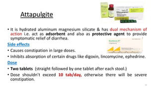 Anti Diarrheals, Pharmacology Baqir Naqvi.pptx