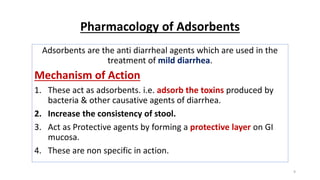 Anti Diarrheals, Pharmacology Baqir Naqvi.pptx