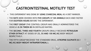 Anti diarrheal & laxatives | PPTX