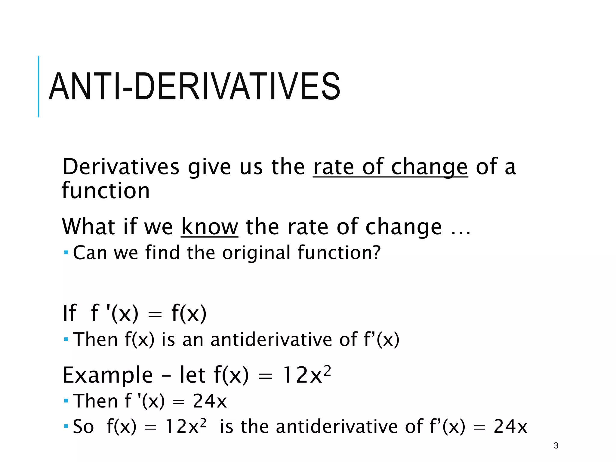 antidifferentiation.ppt