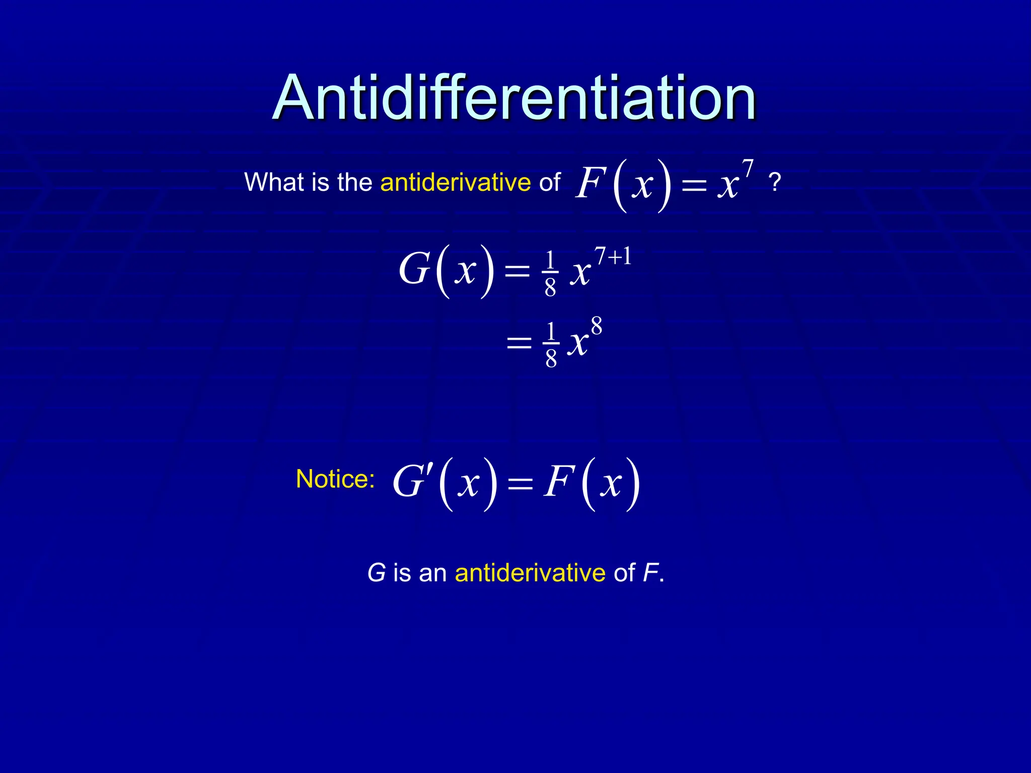 Antidifferentiation.pptAntidifferentiation.pptAntidifferentiation.pptAntidifferentiation ...