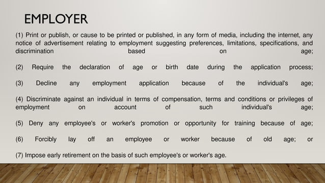 anti discrimination law philippines.pptx | Debated Sensitive Social ...