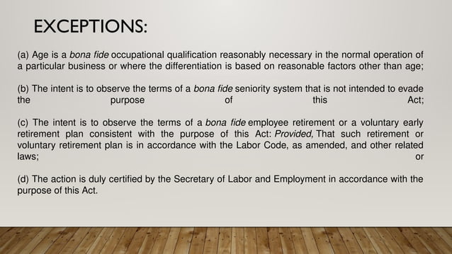 anti discrimination law philippines.pptx | Debated Sensitive Social ...