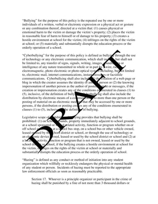 Anti-Discrimination Policy | PDF