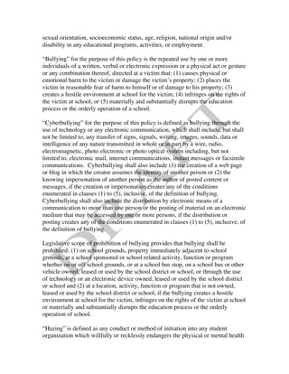 Anti-Discrimination Policy (Draft) | PDF