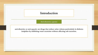 Antidiuretic | PPTX
