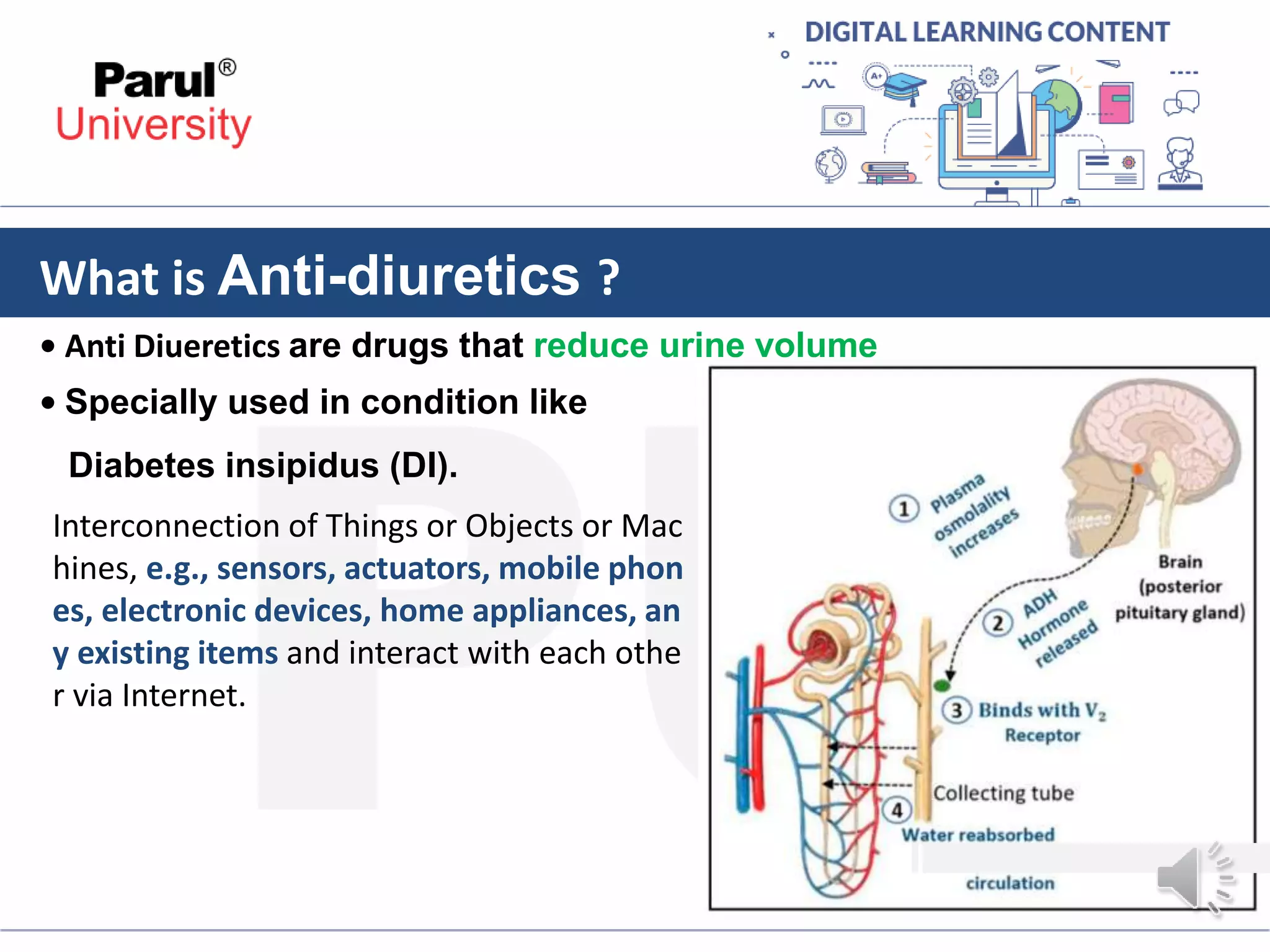 Anti diuretic | PPT