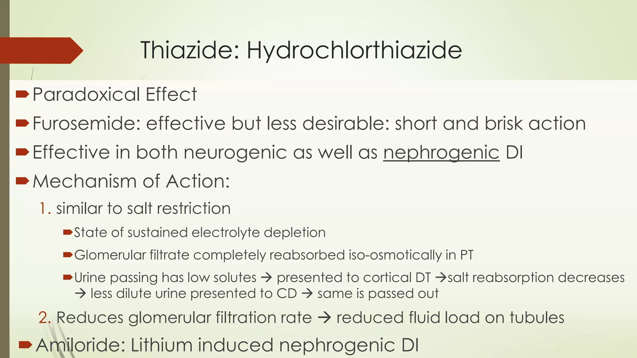 Antidiuretics | PPTX