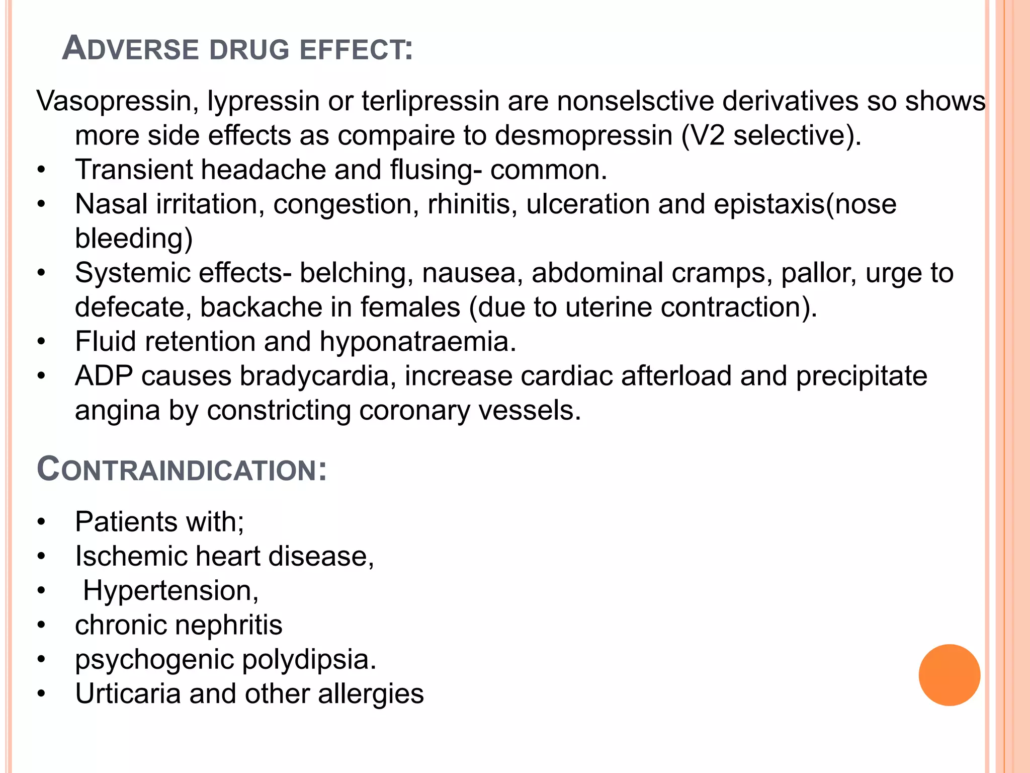 Anti diuretics drugs | PPTX