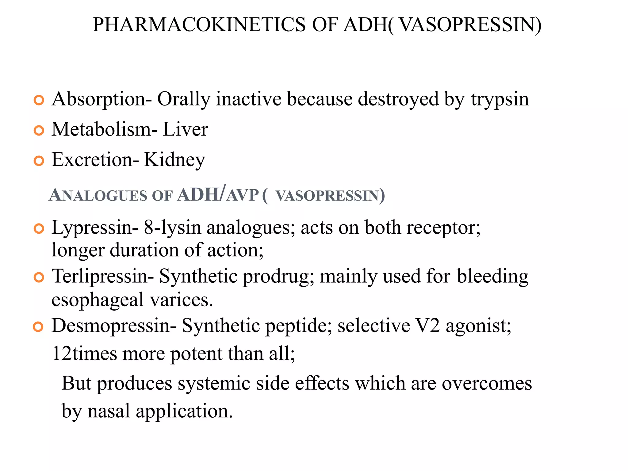 Antidiuretics | PPTX