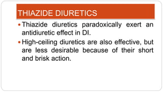 Antidiuretics | PPTX