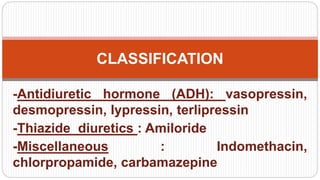 Antidiuretics | PPTX