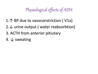 Antidiuretics | PPTX | Endocrine and Metabolic Diseases | Diseases and ...