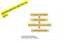 ANTIDIURETICS.pptx FIFTH SEMESTER B.PHARM | PPTX