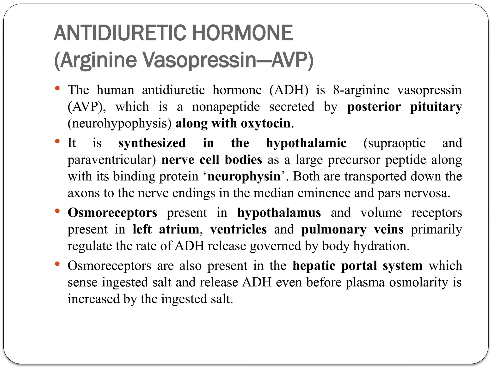 Pharmacology of Antidiuretic Drugs...... | PPTX