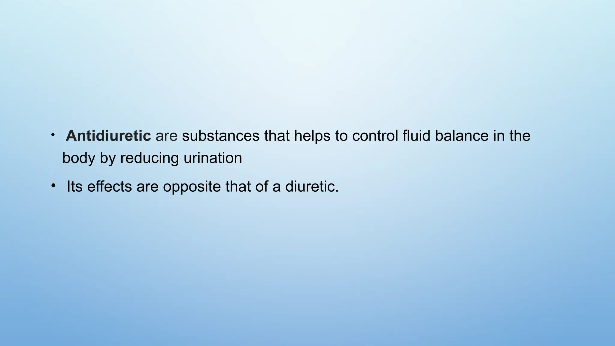 ANTI DIURETICS - Vasopressin analogues and SIADH.pptx