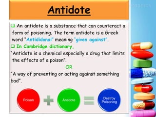 Antidote | PPT