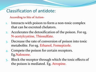 Antidotes | PPTX