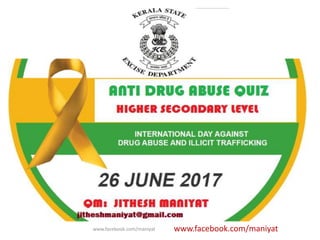 ANTI DRUG ABUSE QUIZ | PPTX