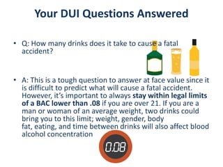 Anti drunk n_driving | PPTX