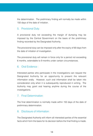 Anti dumping Rules | PDF