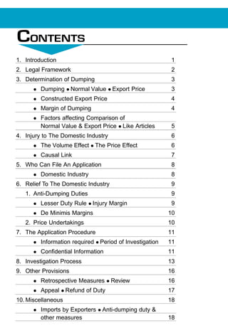 Anti dumping Rules | PDF