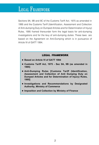 Anti dumping Rules | PDF