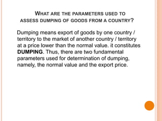 Antidumping | PPT