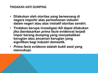 Anti dumping seri 1 | PPTX