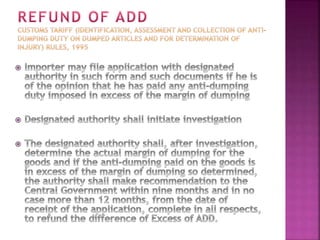 Anti dumping duty | PPTX