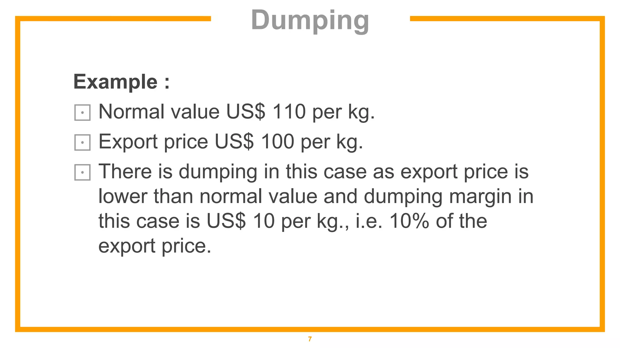 Anti Dumping Duty | PPTX