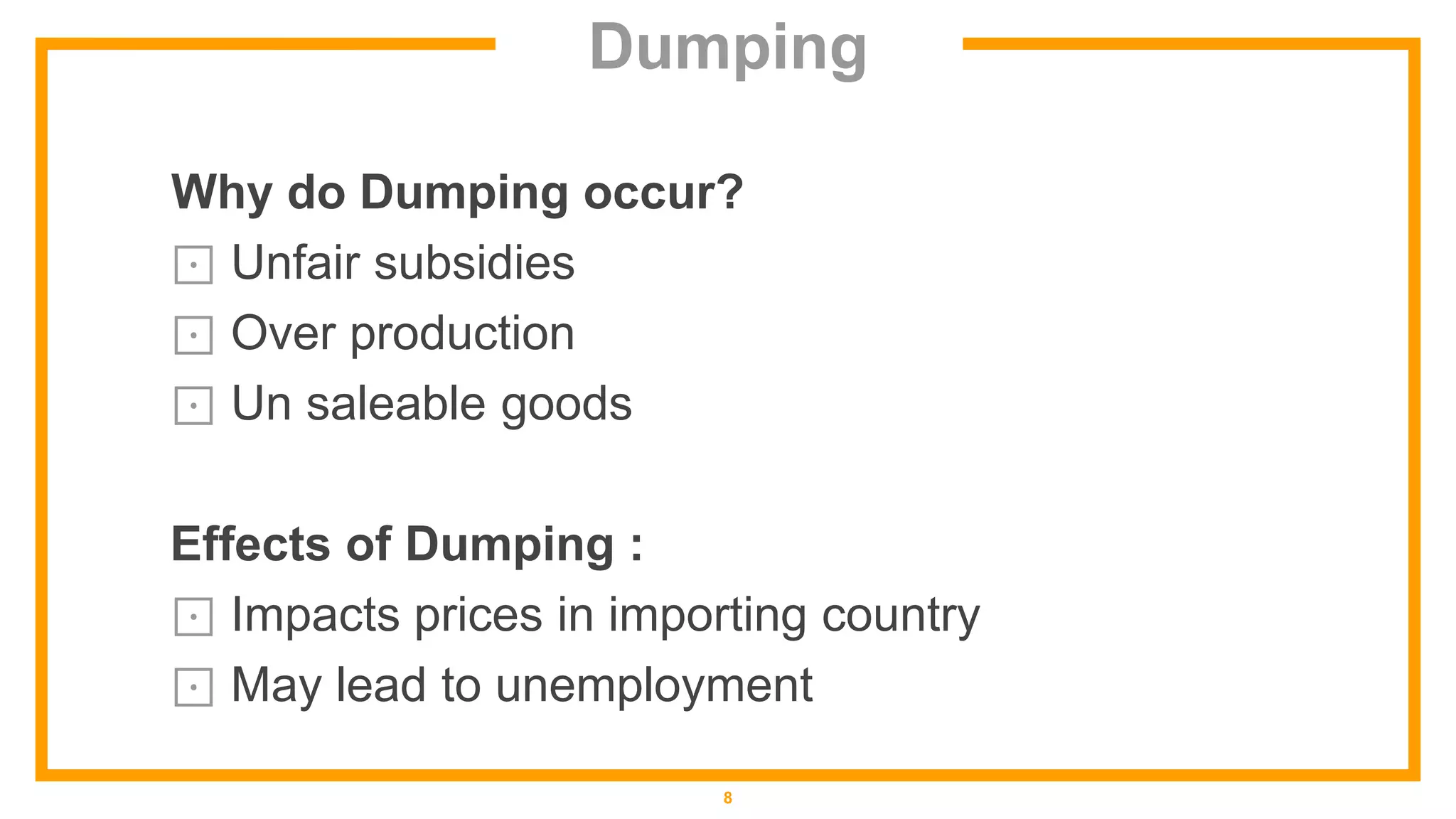 Anti Dumping Duty | PPTX