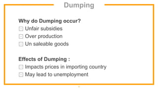 Anti Dumping Duty | PPTX