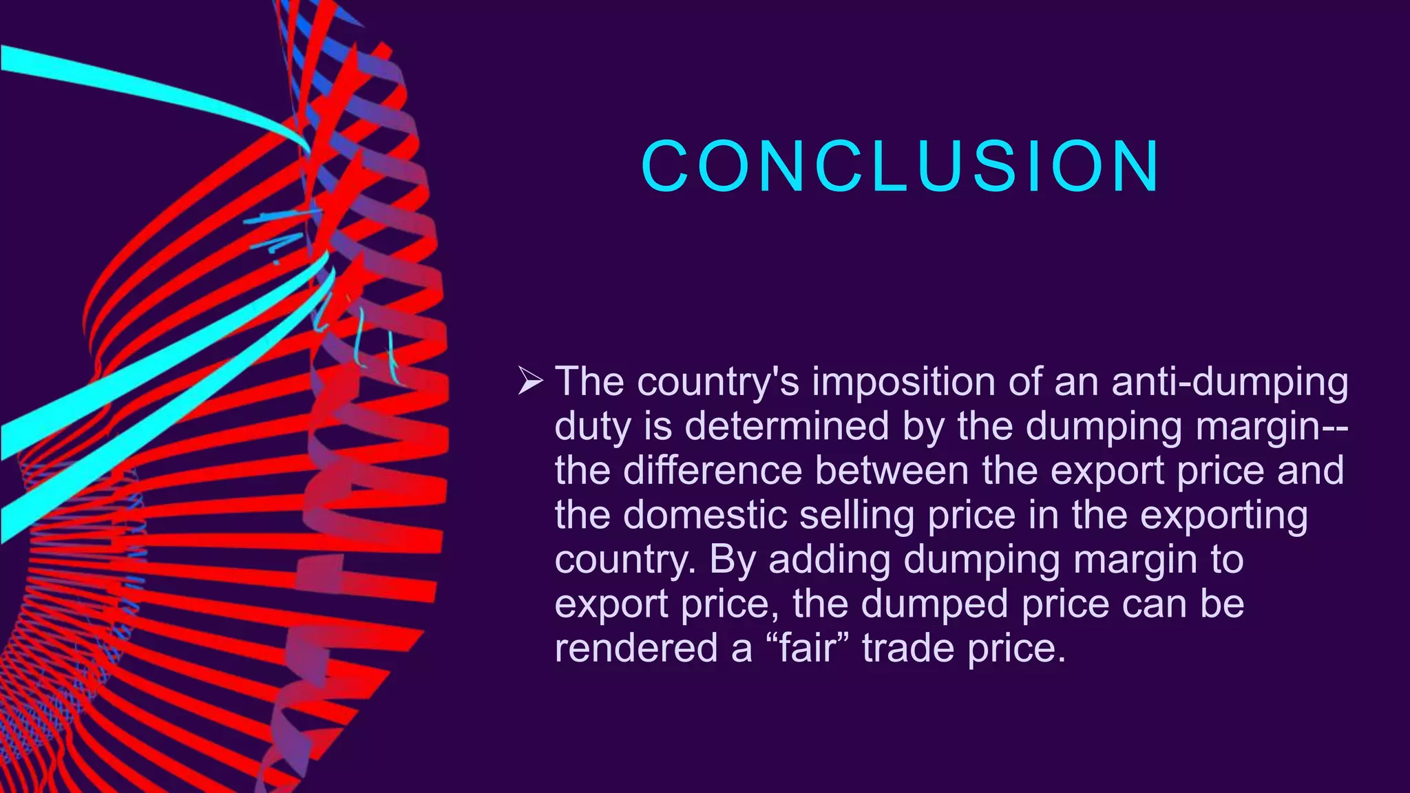 Anti dumping Duty | PPTX