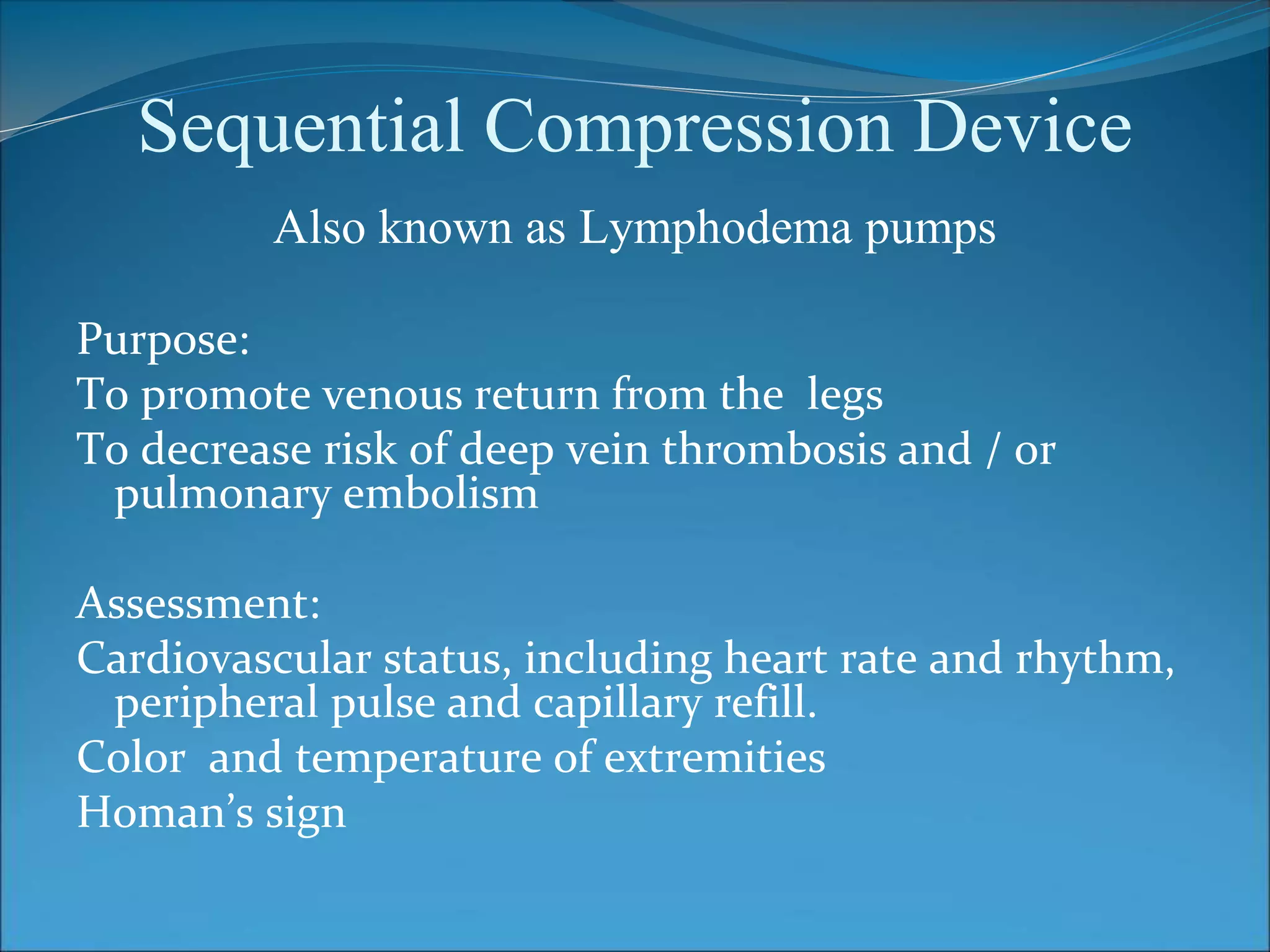 ANTI EMBOLIC STOCKING | PPT