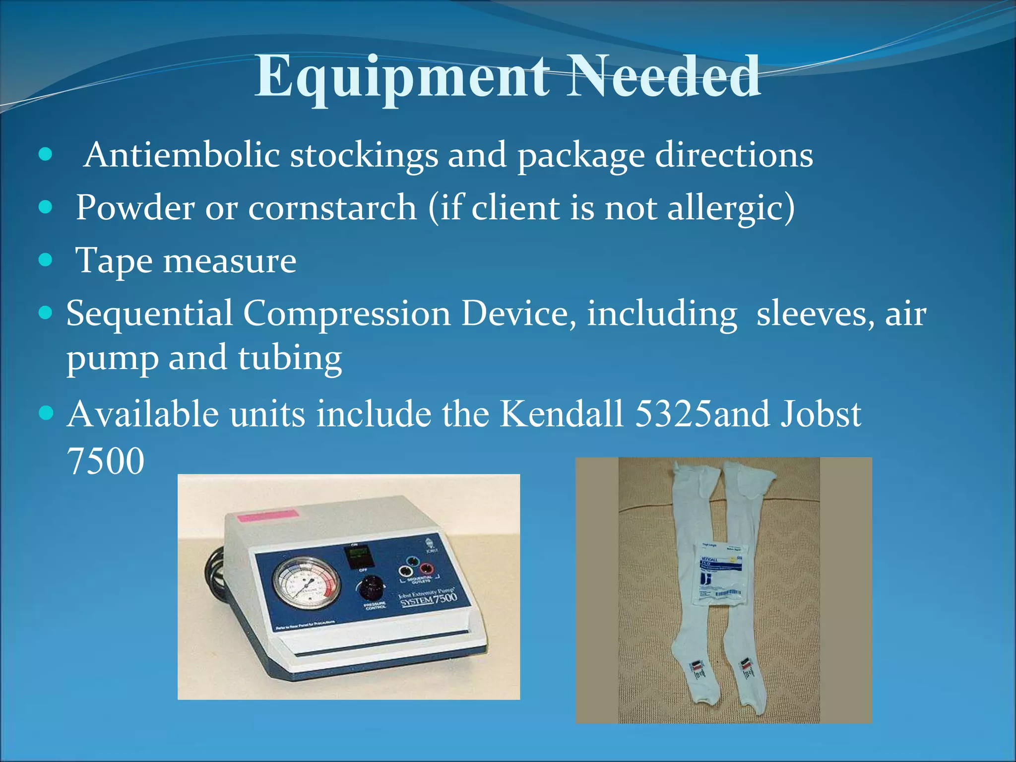 ANTI EMBOLIC STOCKING | PPT
