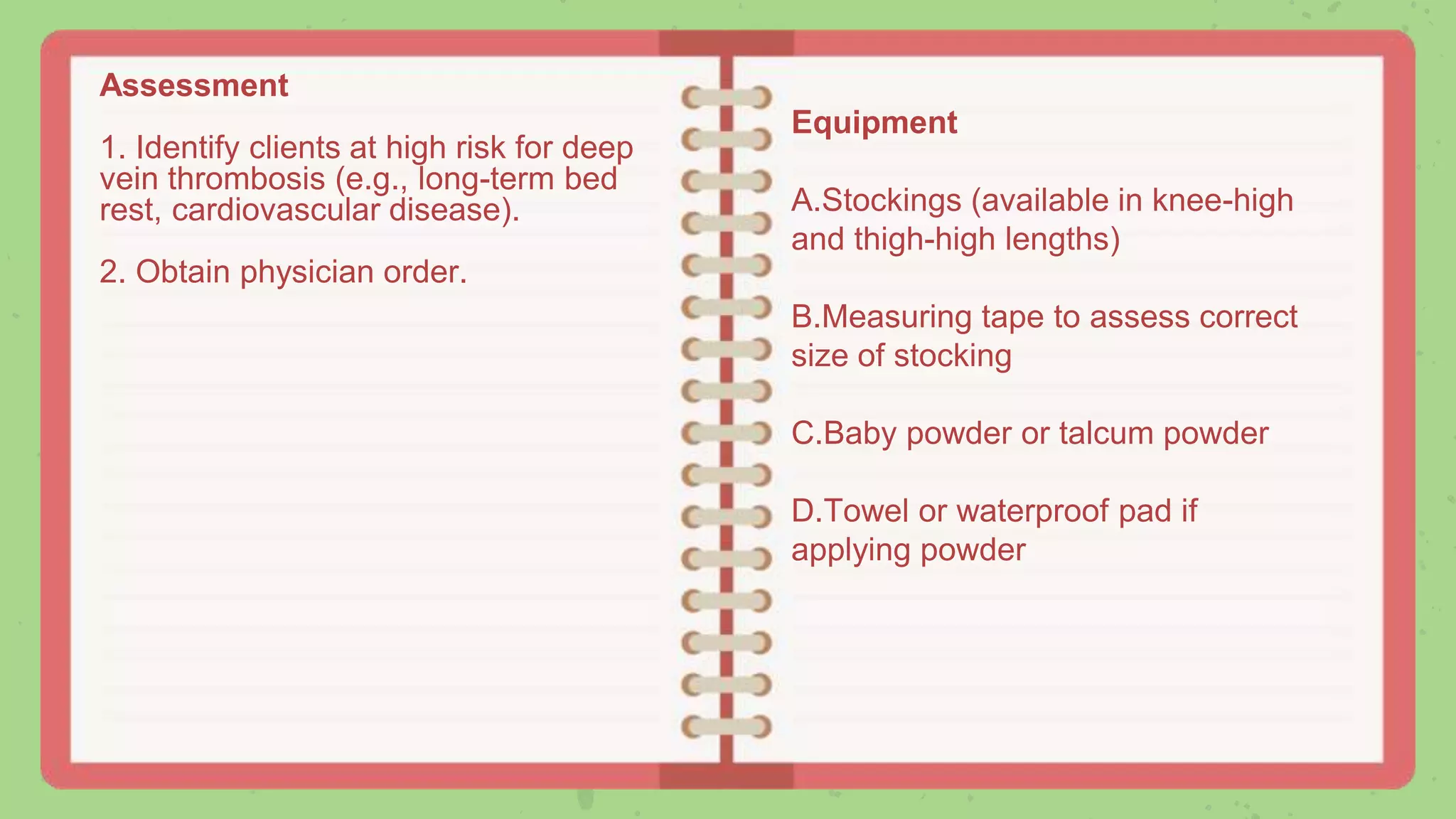 ANTI EMBOLIC STOCKING APPLICATION.pptx