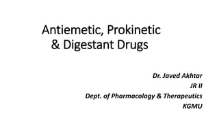 Antiemetics | PPTX